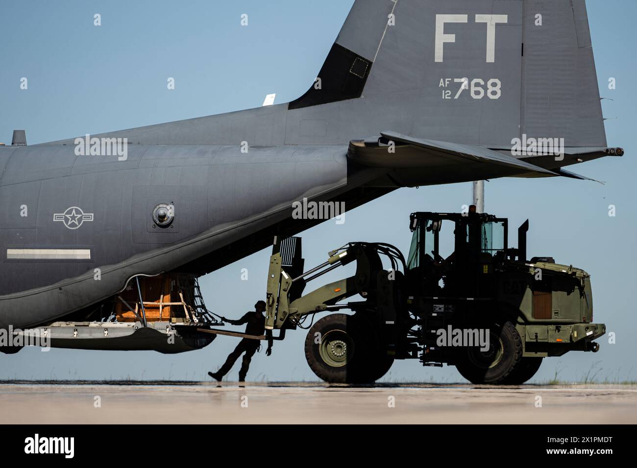 U.S. Air Force Airmen assigned to the 23rd Logistics Readiness Squadron ...