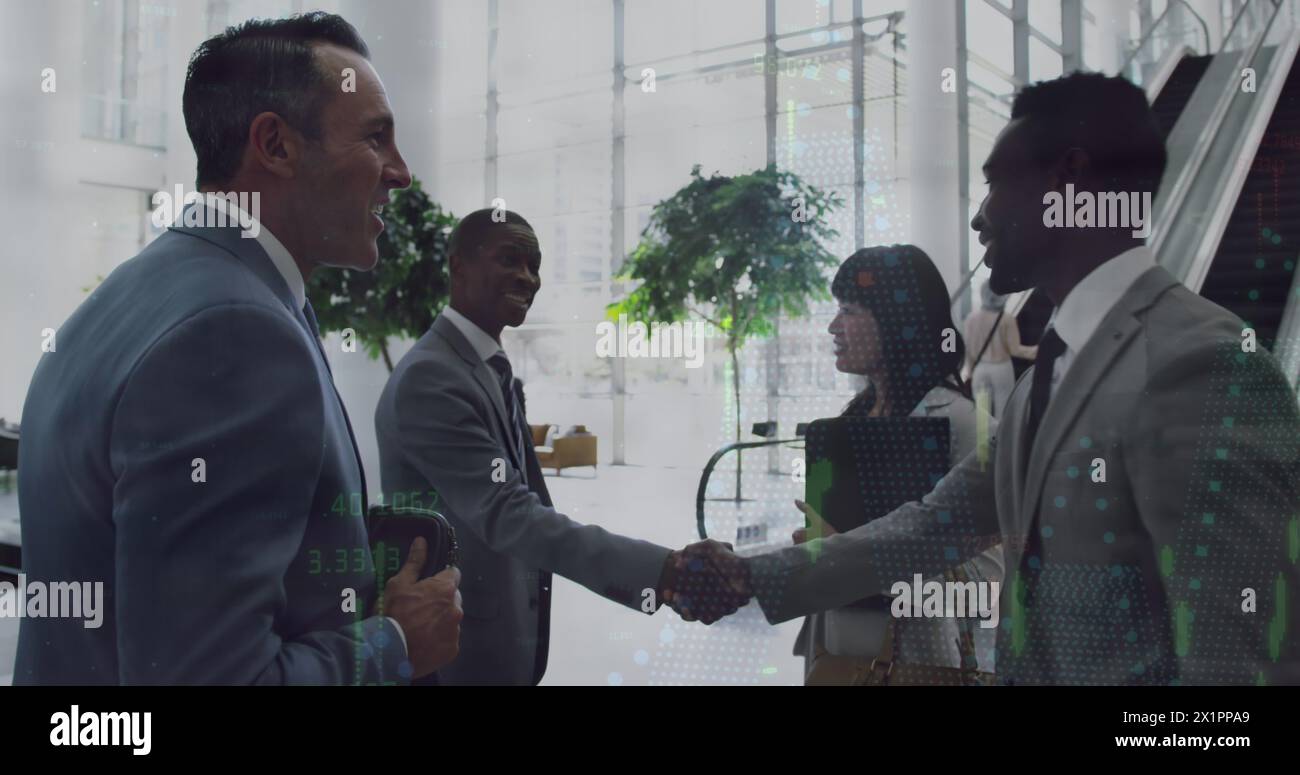 Young people greeting each other hi-res stock photography and images ...