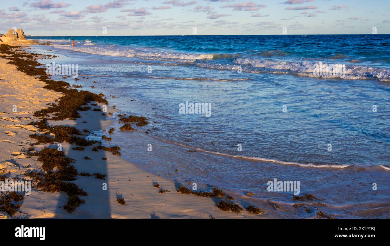 Horseshoe Bay Beach and Deep Bay Beach in Hamilton, Bermuda Stock Photo ...