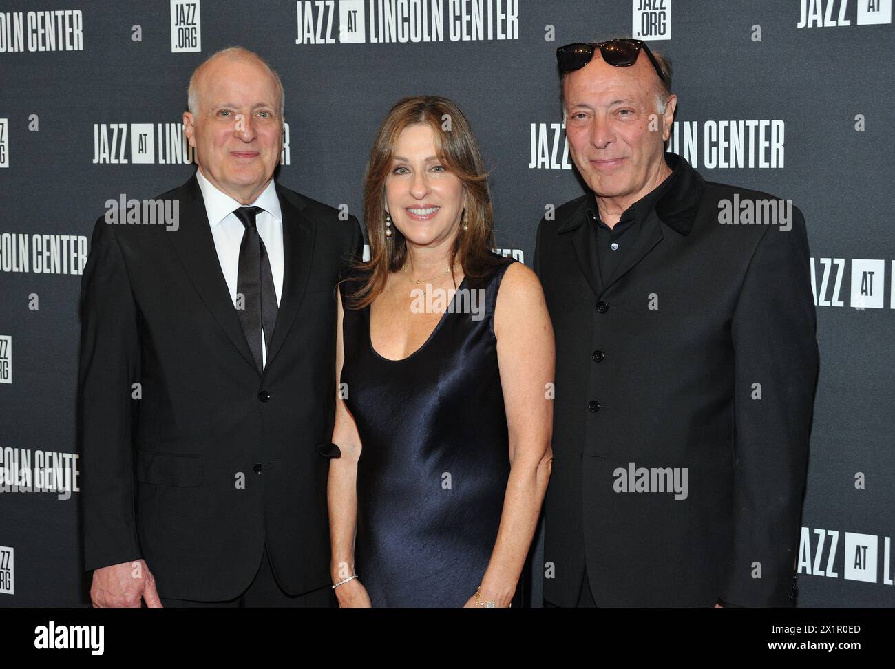 New York, USA. 17th Apr, 2024. L-R: Dae Bennett, guest and Danny Bennett attends the Jazz At ...