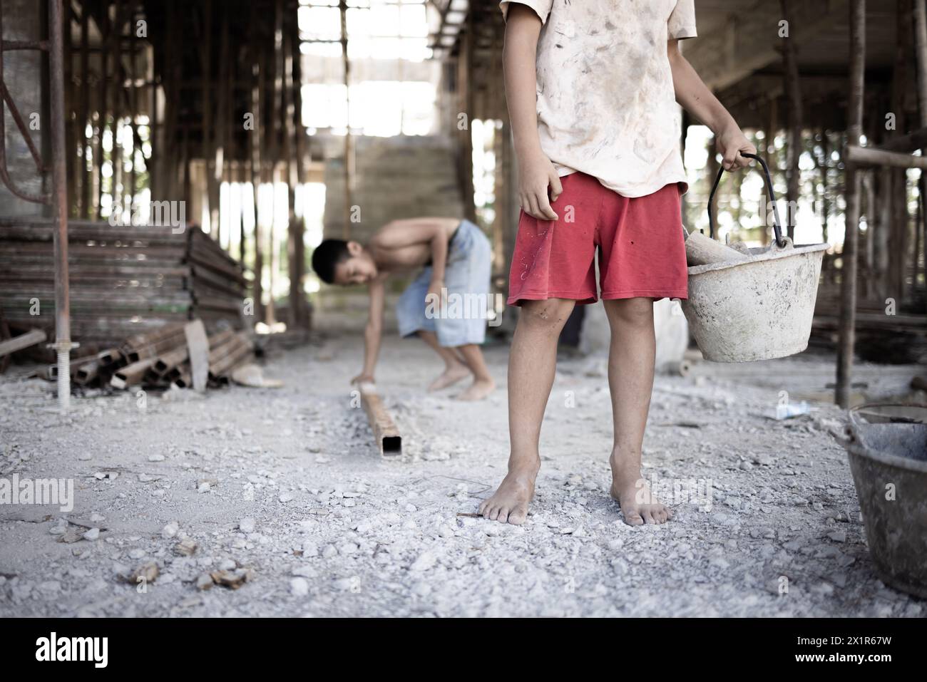 Children forced to use their right hand hi-res stock photography and ...