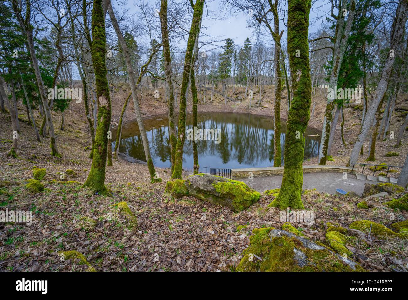 Kaali craters hi-res stock photography and images - Alamy