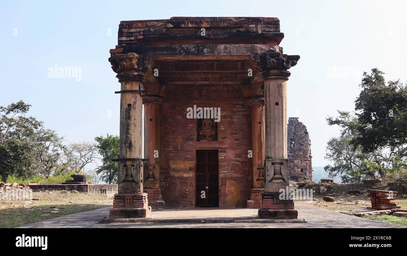 Ruin Jain Temple in the Dudhai Group of Temple, Dudhai, Lalitpur, Uttar ...