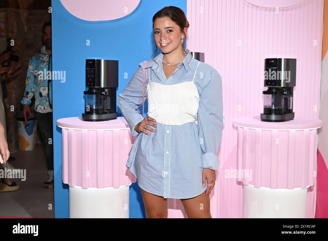Mexico City, Mexico. 17th Apr, 2024. Singer Isabella de la Torre, known ...