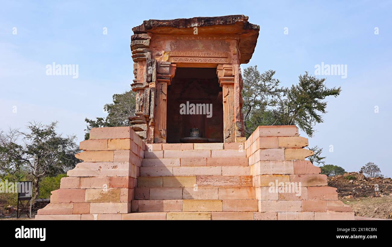 Front View of Shiva Temple, Dudhai Group of Temple, Dudhai, Lalitpur ...