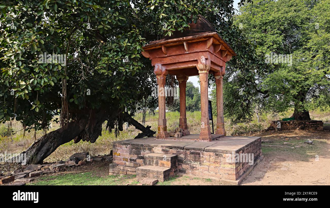 Small stone chhatri hi-res stock photography and images - Alamy