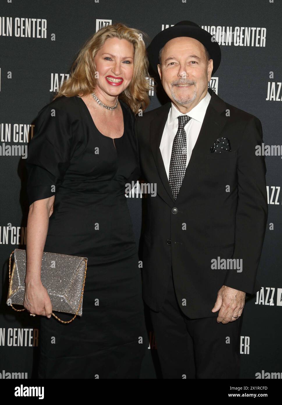 April 17, 2024, New York, New York, USA: LUBA MASON and musician RUBEN ...