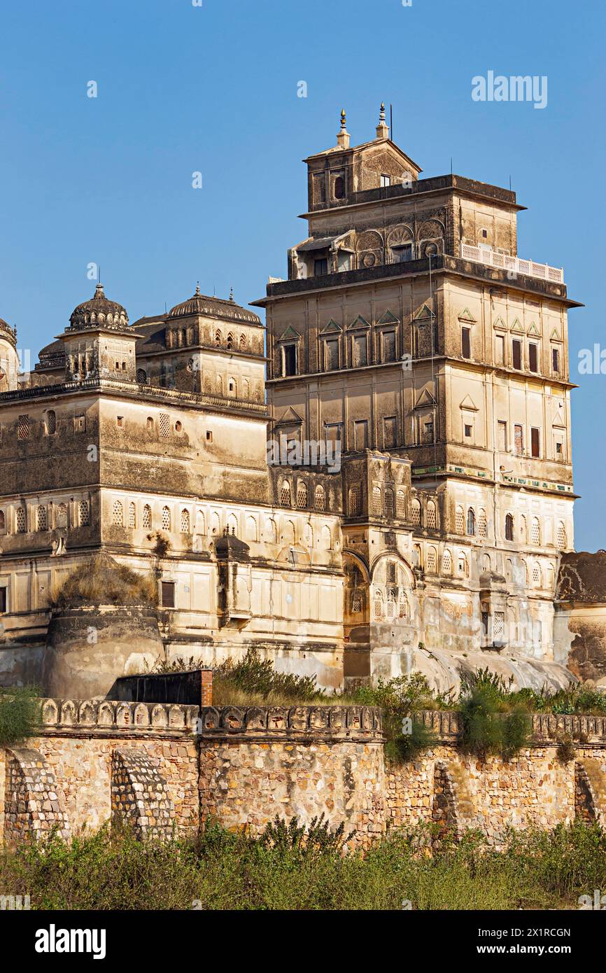 Rear View of Samthar Palace, Samthar Fort, Jhansi, Uttar Pradesh, India ...