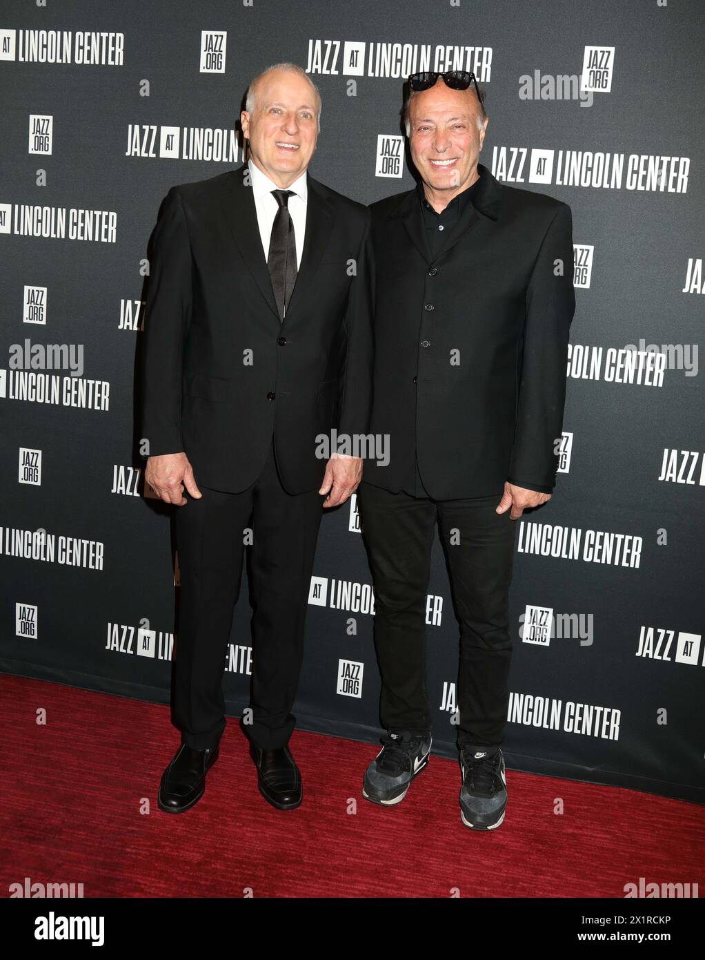 April 17, 2024, New York, New York, USA: Tony Bennettâ€™s sons DAE BENNETT, and DANNY BENNETT ...