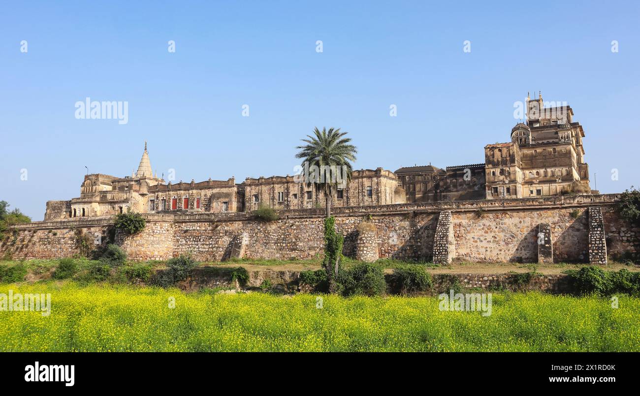 Rear View of Samthar Palace, Samthar Fort, Jhansi, Uttar Pradesh, India ...