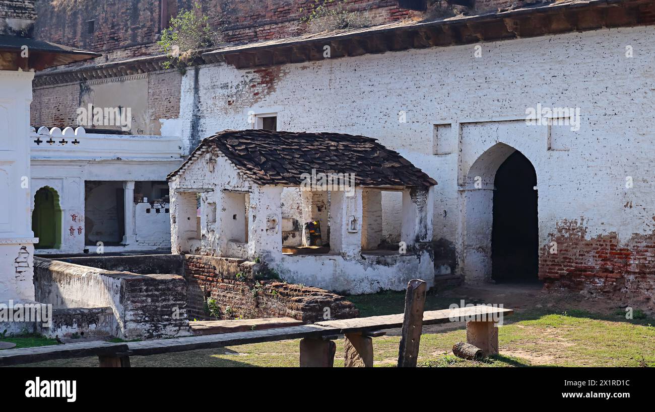 Main Entrance Inside View of Sirsee Fort, 16th Century Fort, Lalitpur ...