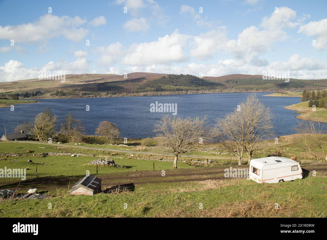 Llyn Tegid Bala North Wales Stock Photo - Alamy