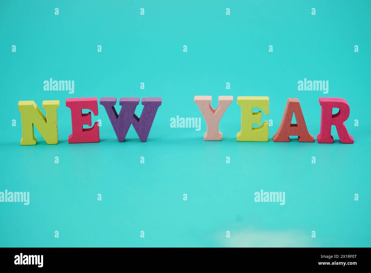 colorful new year alphabet letters Stock Photo - Alamy