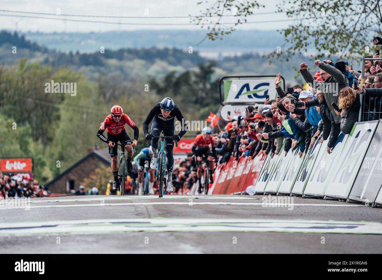 Huy, Belgium. 18th Apr, 2024. Picture by Zac Williams/SWpix.com - 17/04 ...