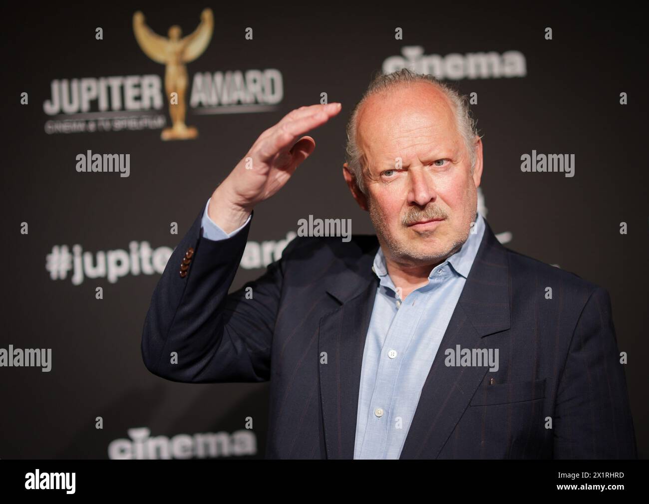 Hamburg, Germany. 17th Apr, 2024. Axel Milberg, actor, attends the 2024 ...