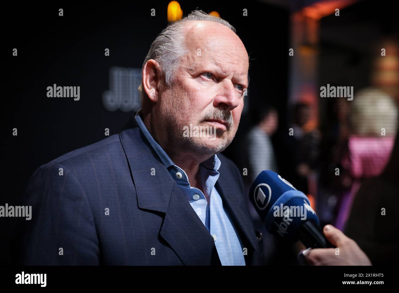 Hamburg, Germany. 17th Apr, 2024. Axel Milberg, actor, attends the 2024 ...