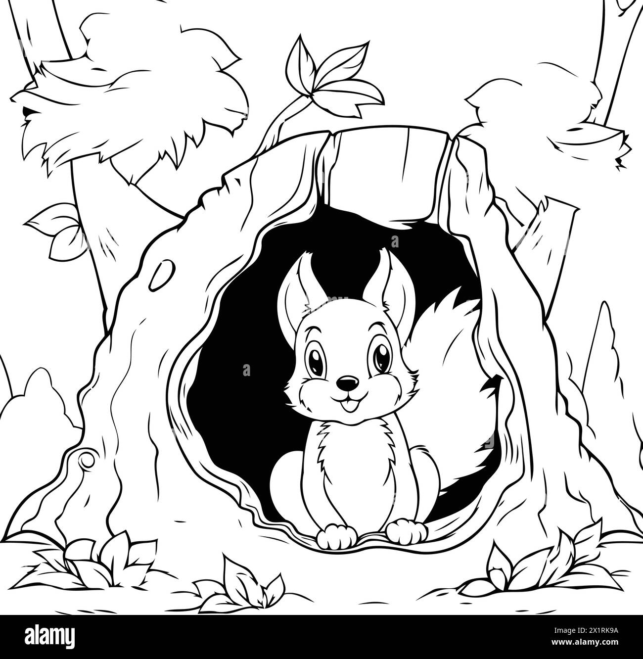 Hole tree Black and White Stock Photos & Images - Alamy
