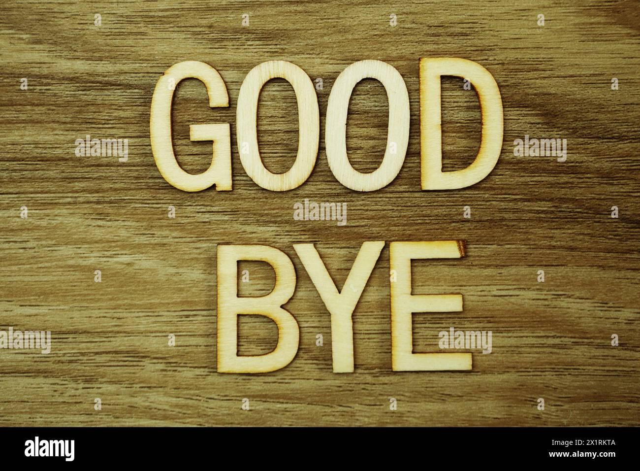 Good bye message hi-res stock photography and images - Alamy