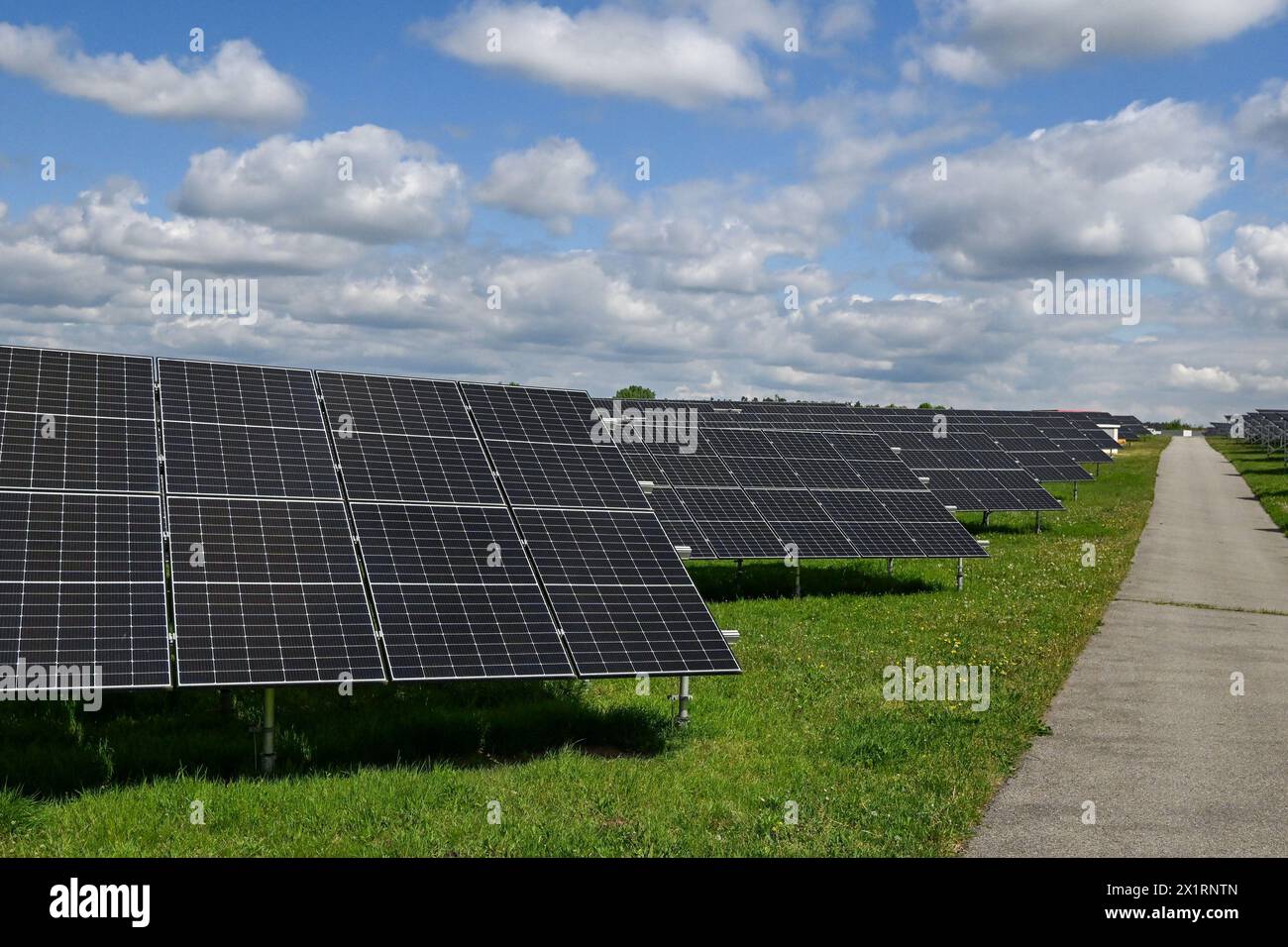 Panov, Hodonin. 17th Apr, 2024. Extraordinary inspection of the solar ...