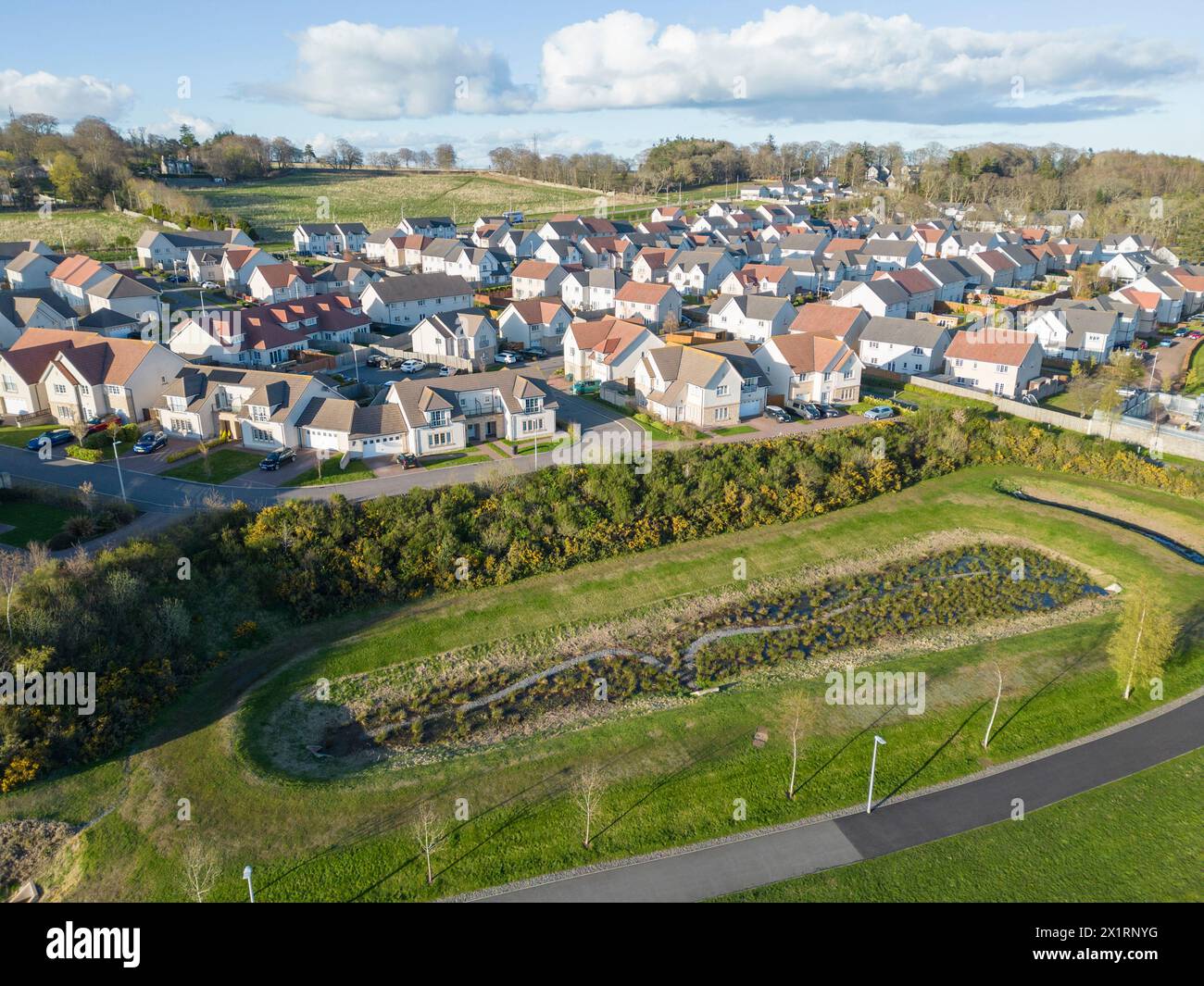 Sustainable urban drainage scheme, Suds to prevent flash flooding ...