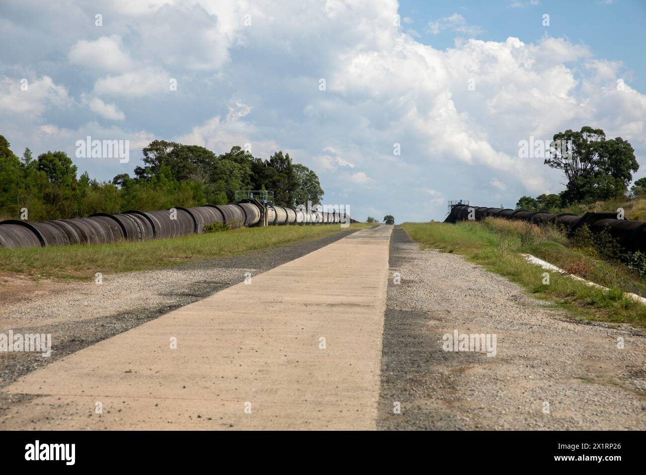 Warragamba dam to Prospect Water Supply Pipelines, provide about 80% of ...