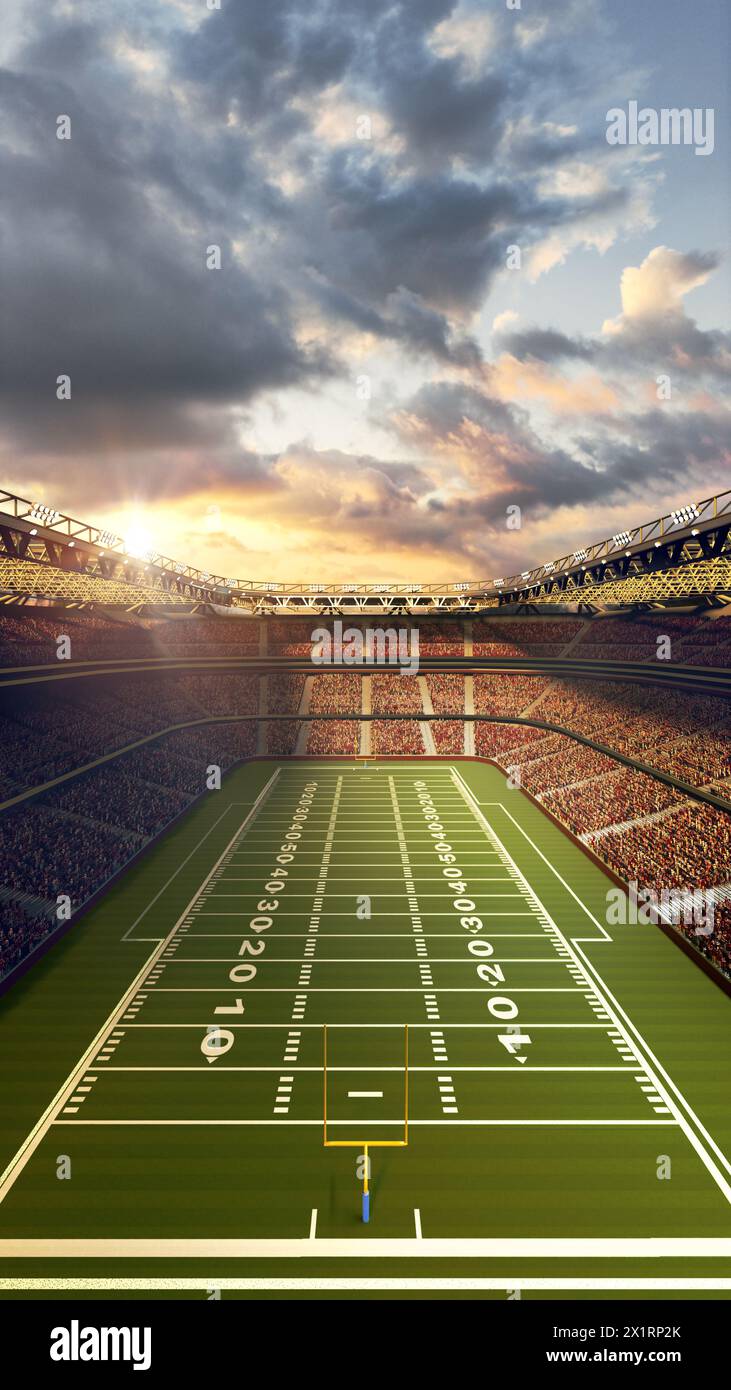 American football stadium aerial view hi-res stock photography and images - Alamy