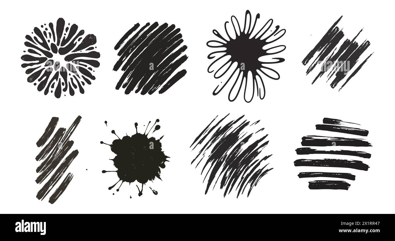 Paint splash cut Stock Vector Images - Alamy
