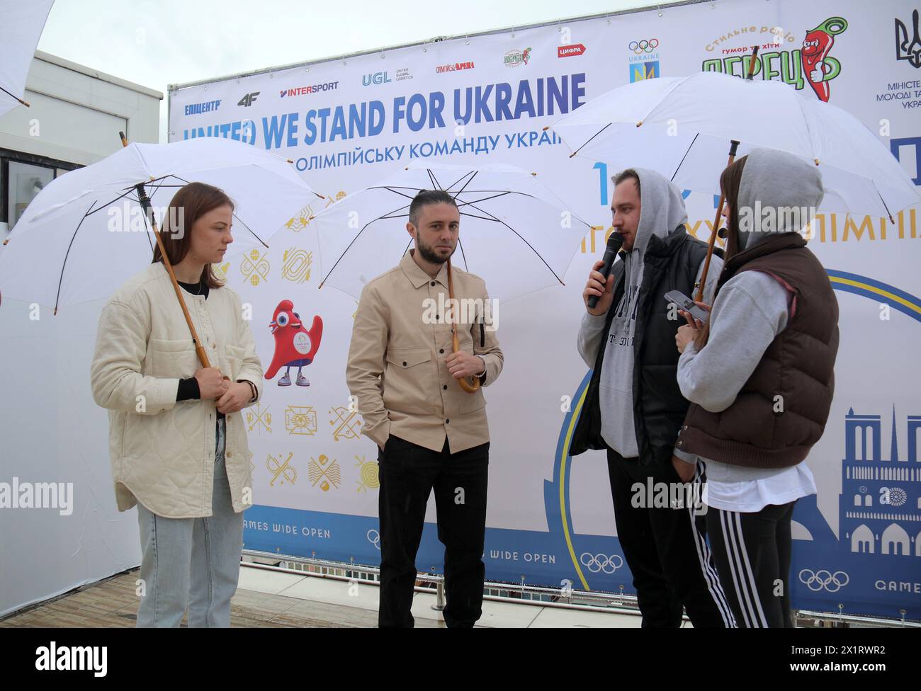 Non Exclusive: KYIV, UKRAINE - APRIL 17, 2024 - Ukrainian freestyle ...