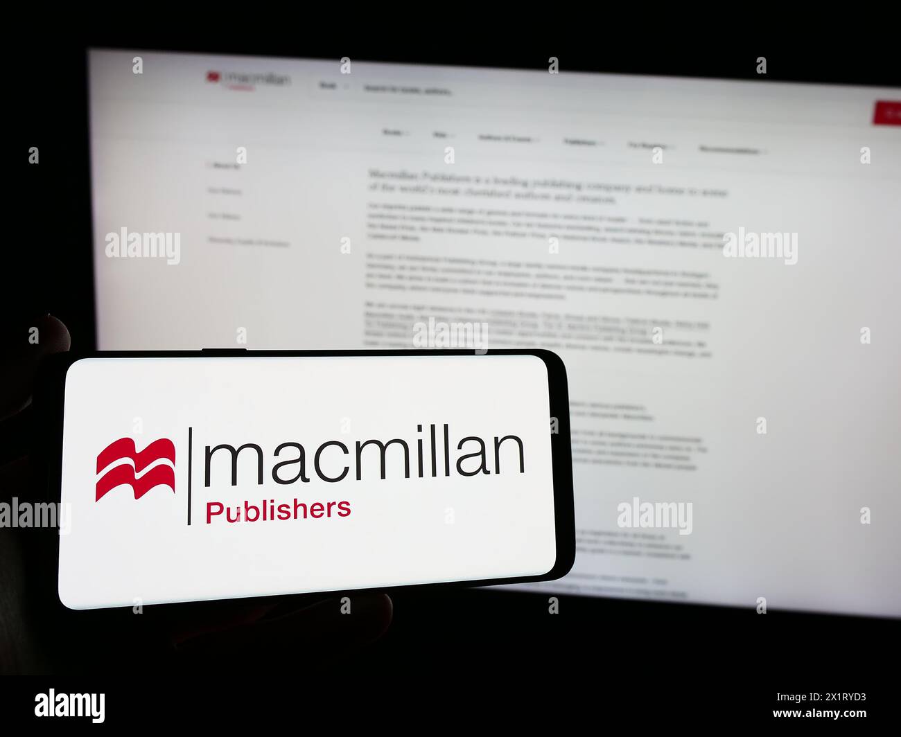 Macmillan logo hi-res stock photography and images - Alamy