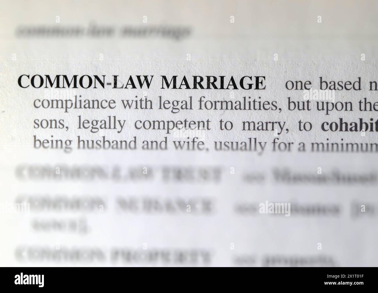 common law marriage Stock Photo - Alamy