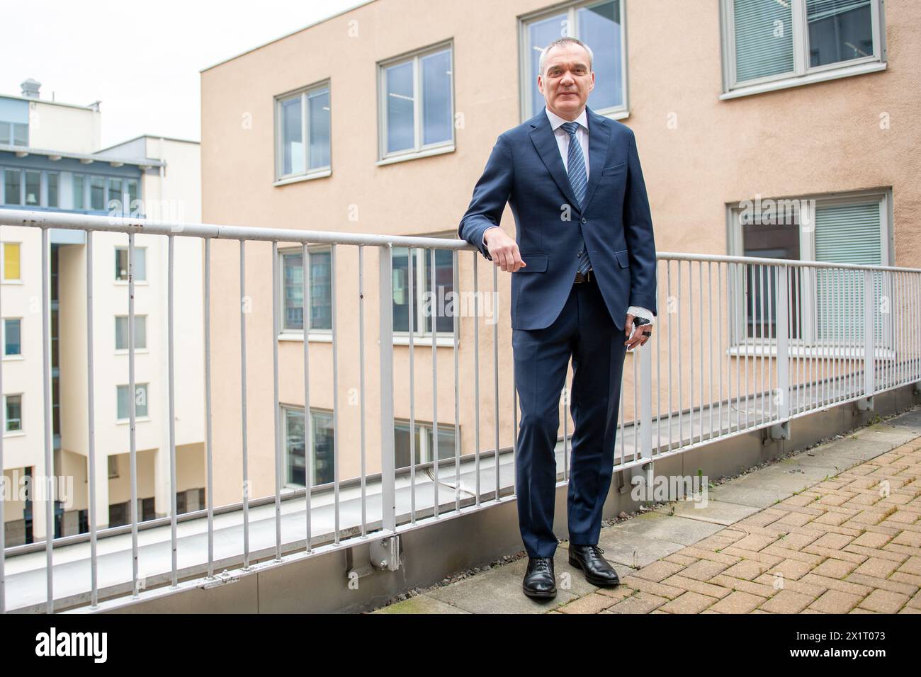 Stockholm, Sweden. 17th Apr, 2024. Nico Delvaux, President and CEO of ...