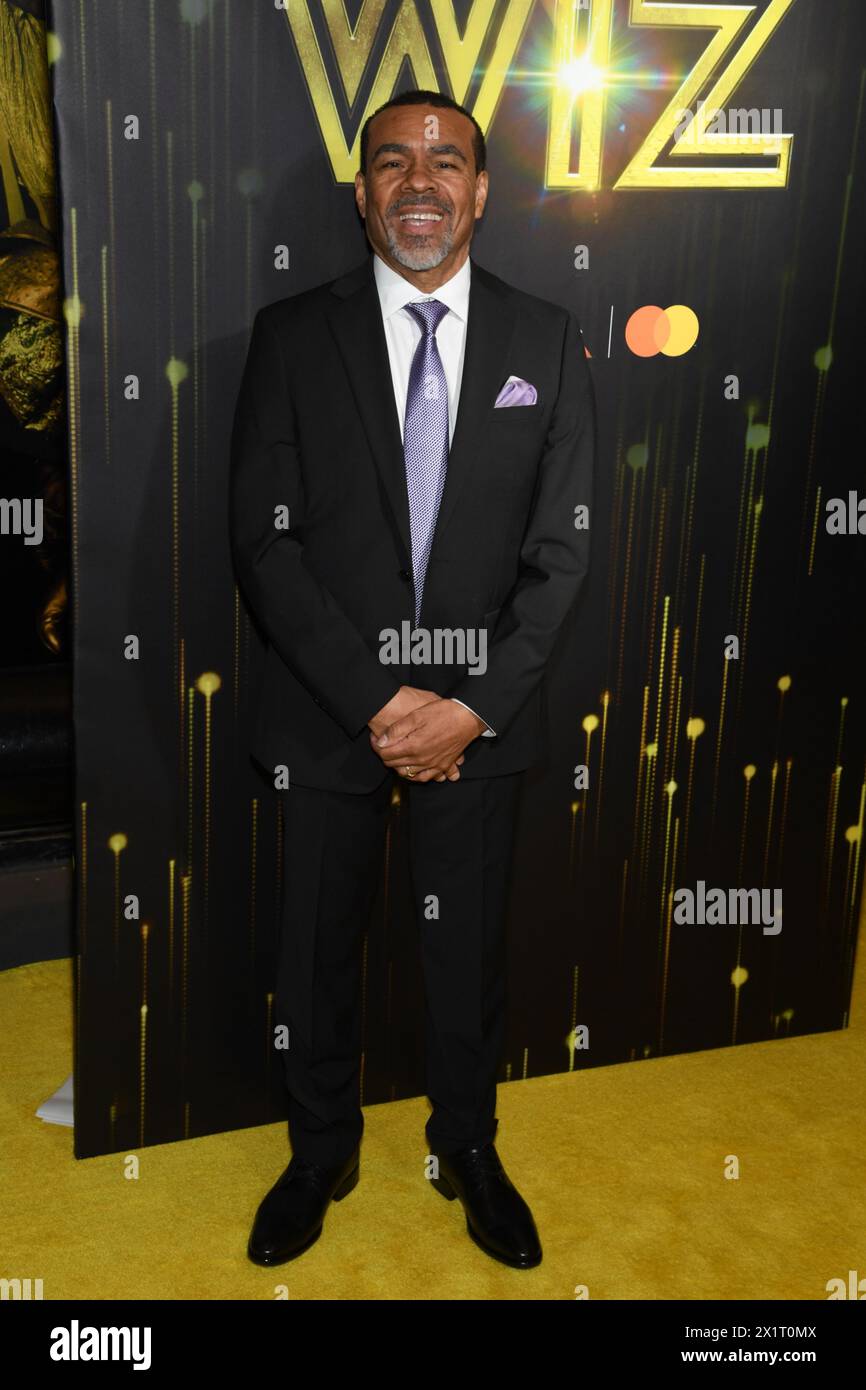 New York, USA. 17th Apr, 2024. Joseph Joubert attending The Wiz opening ...
