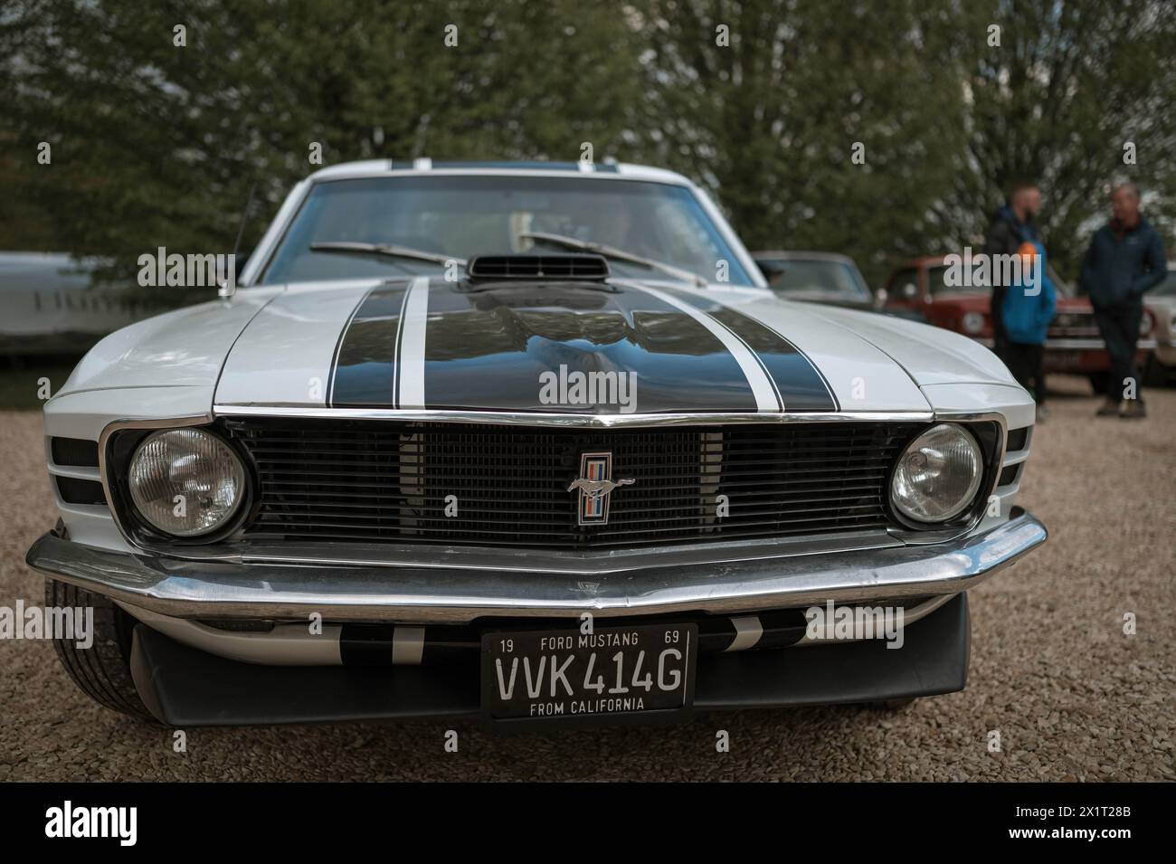 1969 Ford Mustang Boss 302 VVK414G at a celebration of the 40th ...