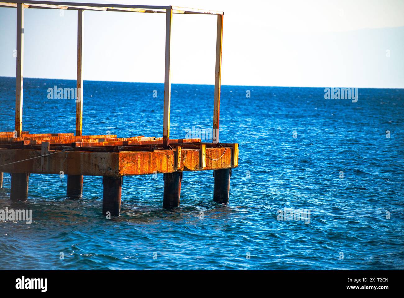 Rustic dock hi-res stock photography and images - Alamy