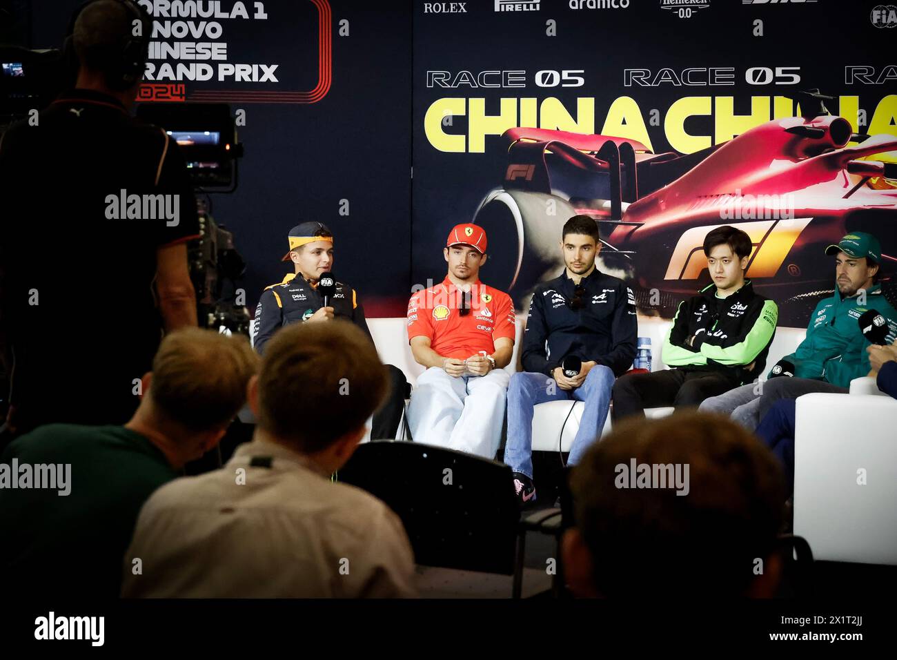 press conference NORRIS Lando (gbr), McLaren F1 Team MCL38, portrait ...