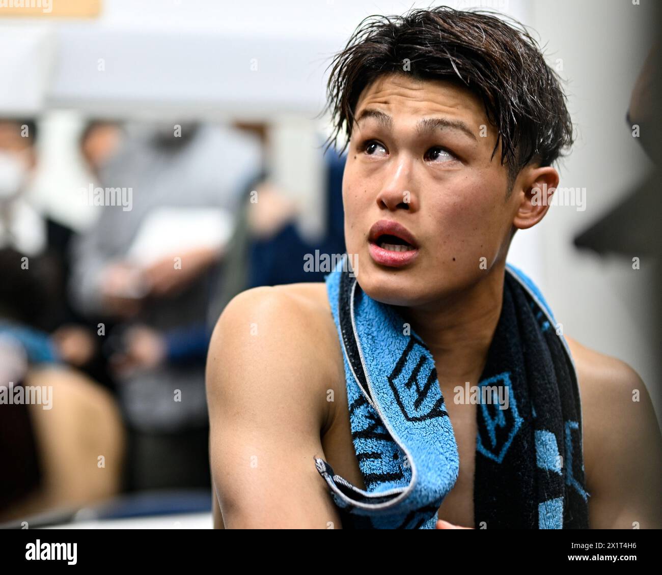 Hayato Tsutsumi of Japan won the 10R featherweight bout at Korakuen Hall in Tokyo, Japan on ...