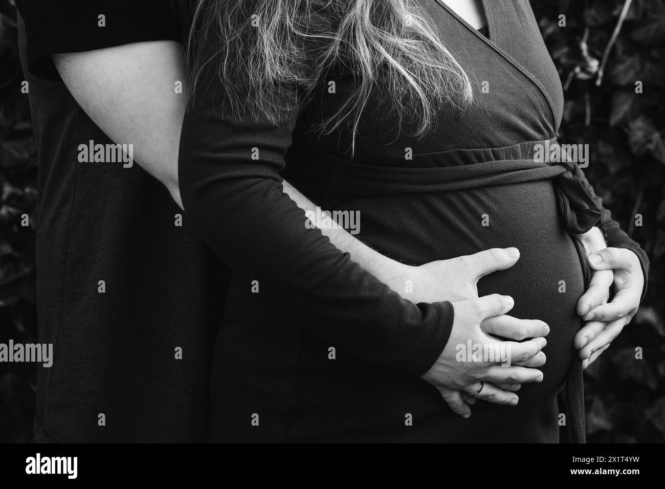 Baby bump, pregnancy, photo shoot, ideas, inspiration Stock Photo - Alamy