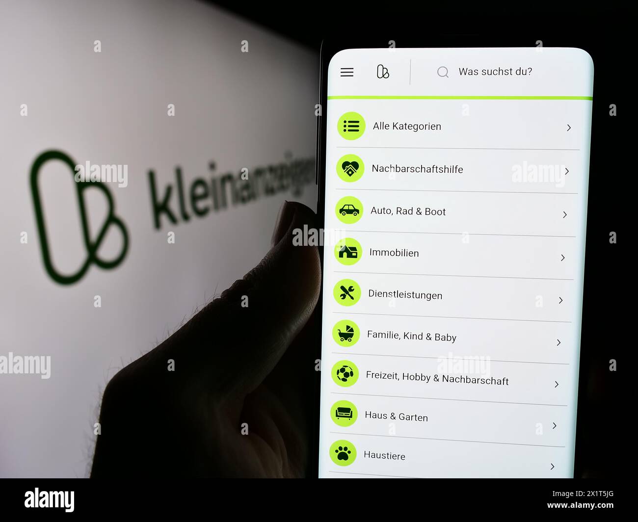 Kleinanzeigen logo hi-res stock photography and images - Alamy