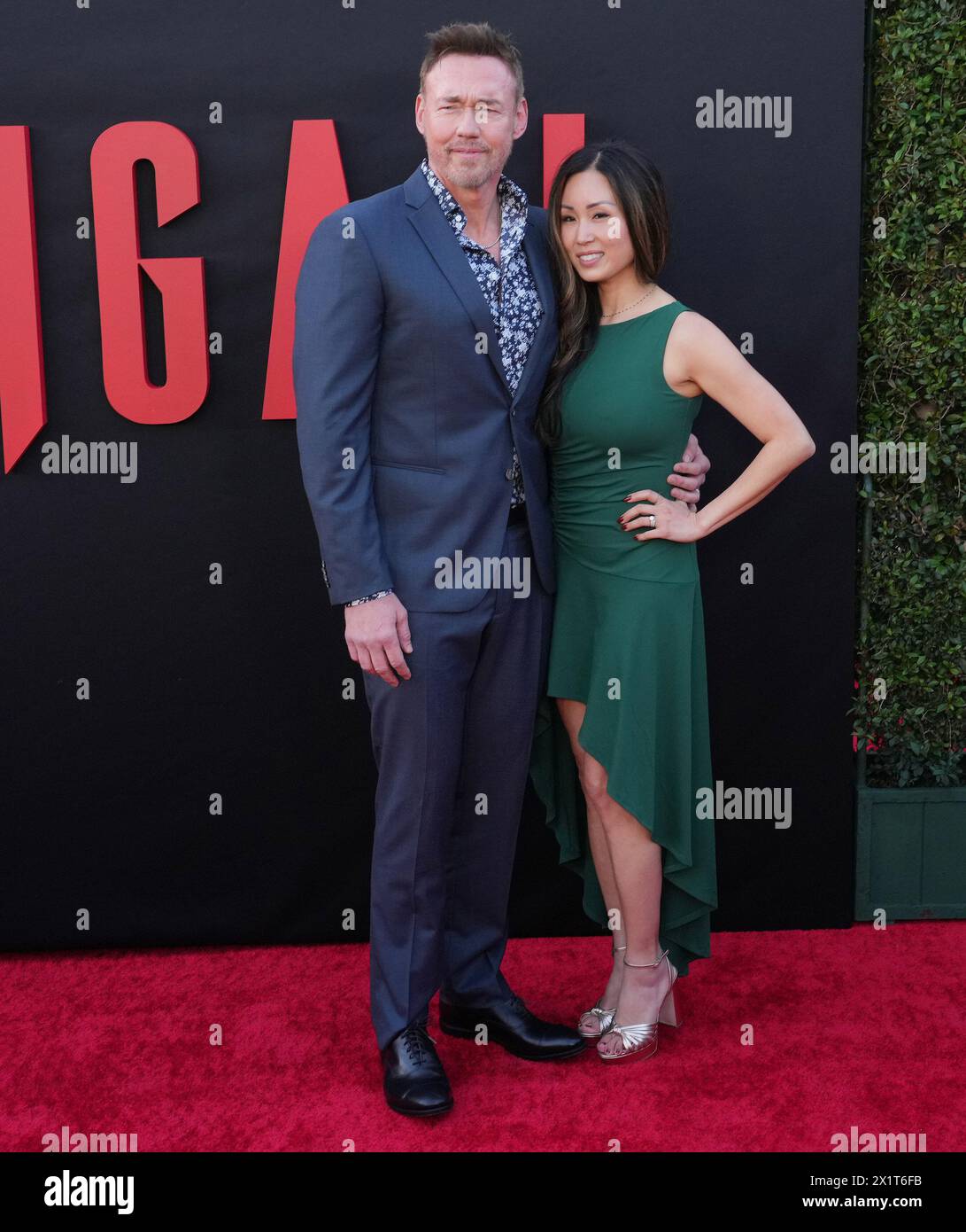 Los Angeles, USA. 17th Apr, 2024. (L-R) Kevin Durand and Sandra Cho at the Universal Pictures ...