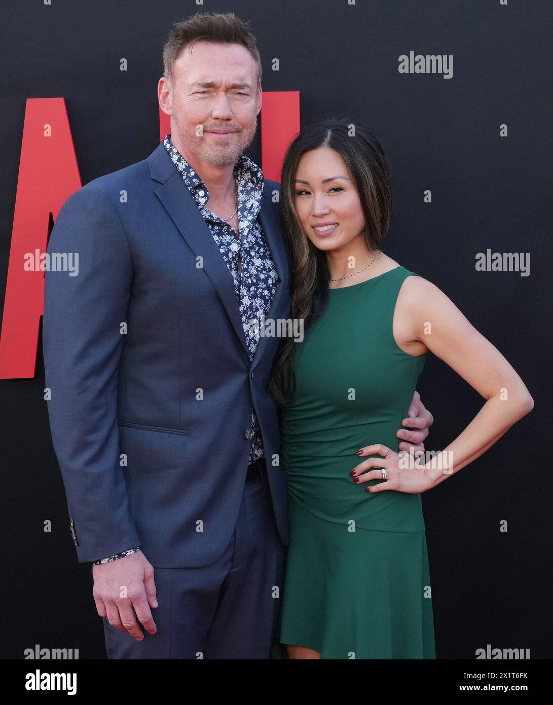 Los Angeles, USA. 17th Apr, 2024. (L-R) Kevin Durand and Sandra Cho at the Universal Pictures ...