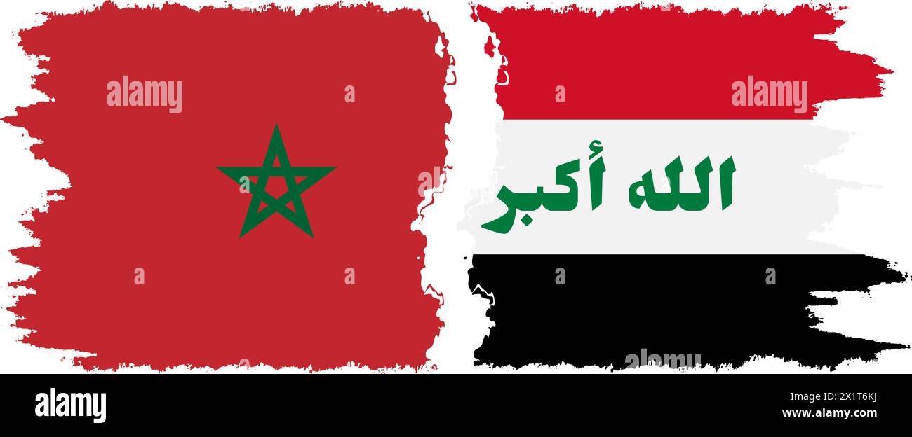 Morocco iraq flag hi-res stock photography and images - Alamy