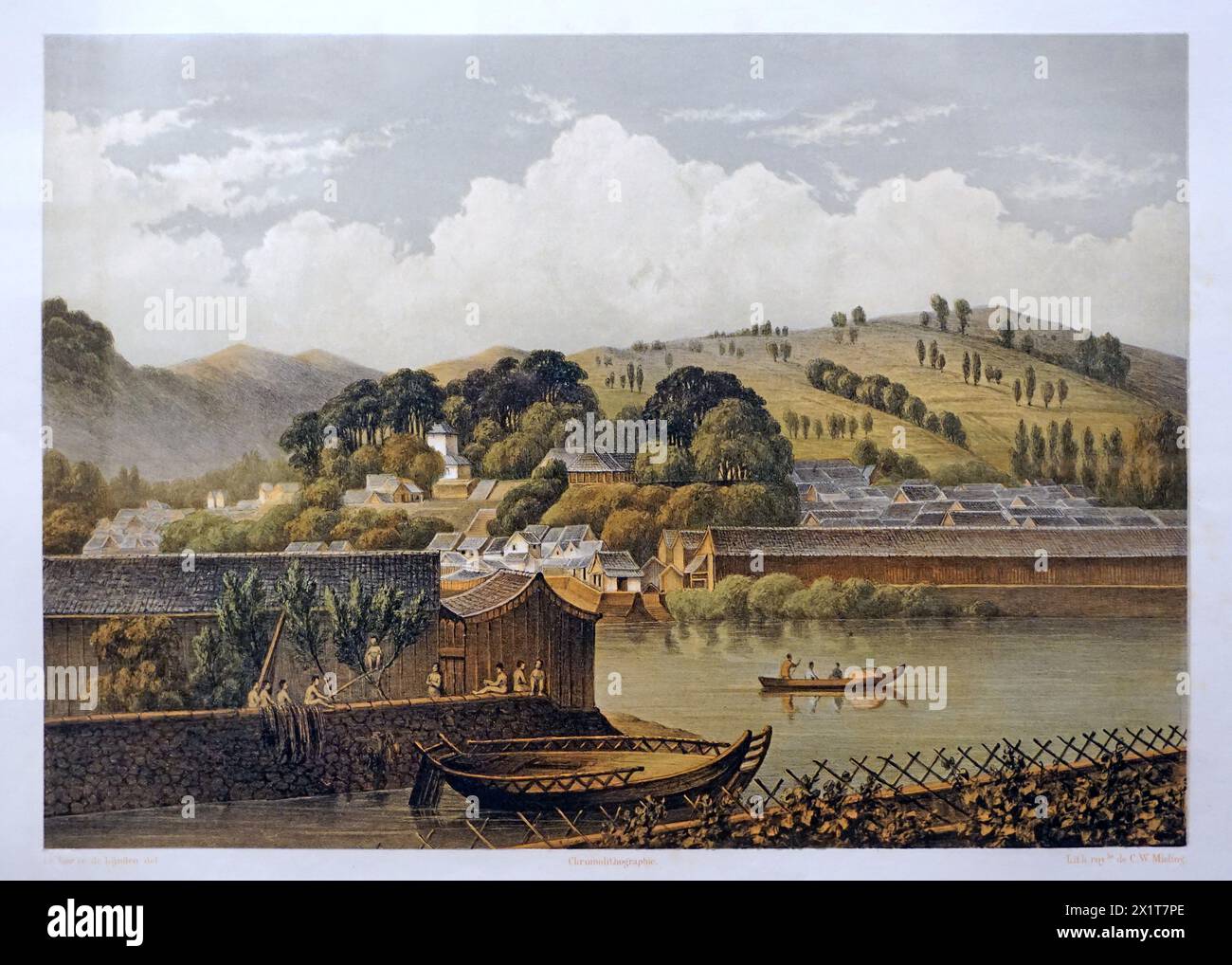 View from a Temple (1860).Carl Wilhelm Mieling,Johan Maurits van Lynden ...