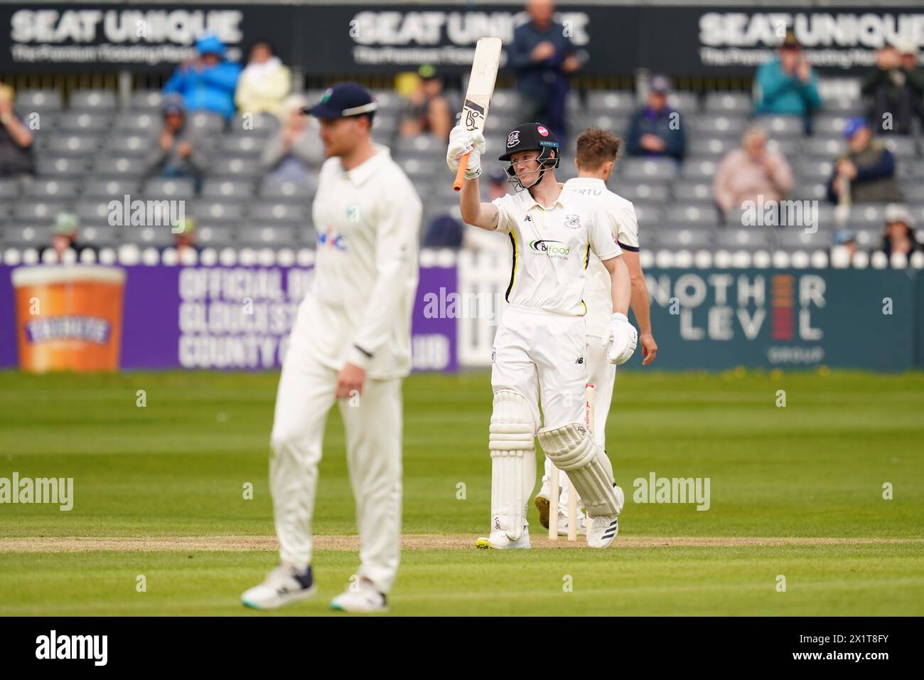 Bristol, UK, 13 April 2024. Gloucestershire's Cameron Bancroft ...
