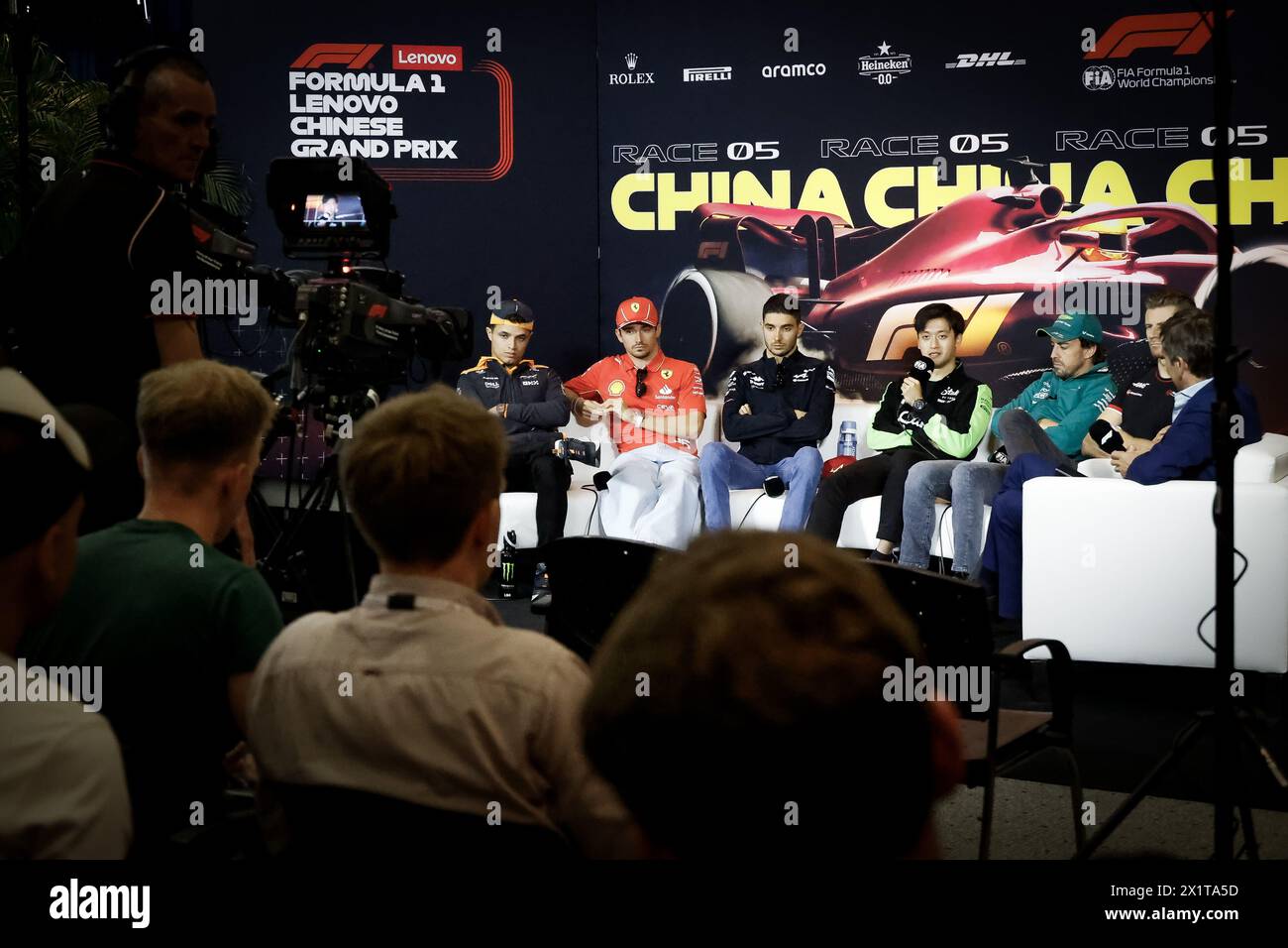press conference NORRIS Lando (gbr), McLaren F1 Team MCL38, portrait ...