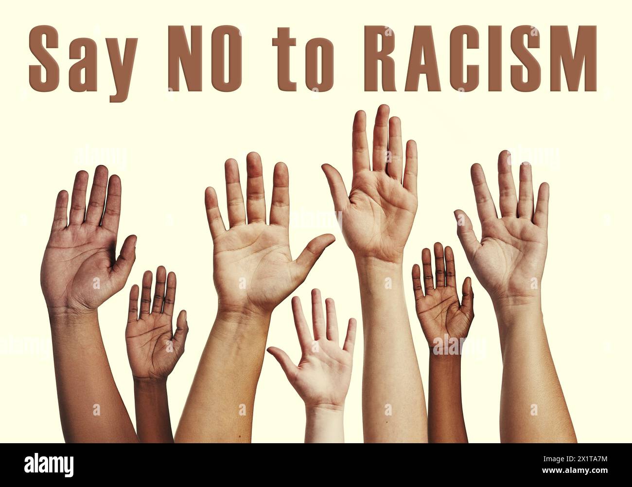 Racism poster hi-res stock photography and images - Alamy
