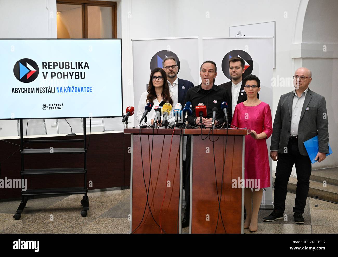 Prague, Czech Republic. 18th Apr, 2024. Czech Deputy Prime Minister for ...