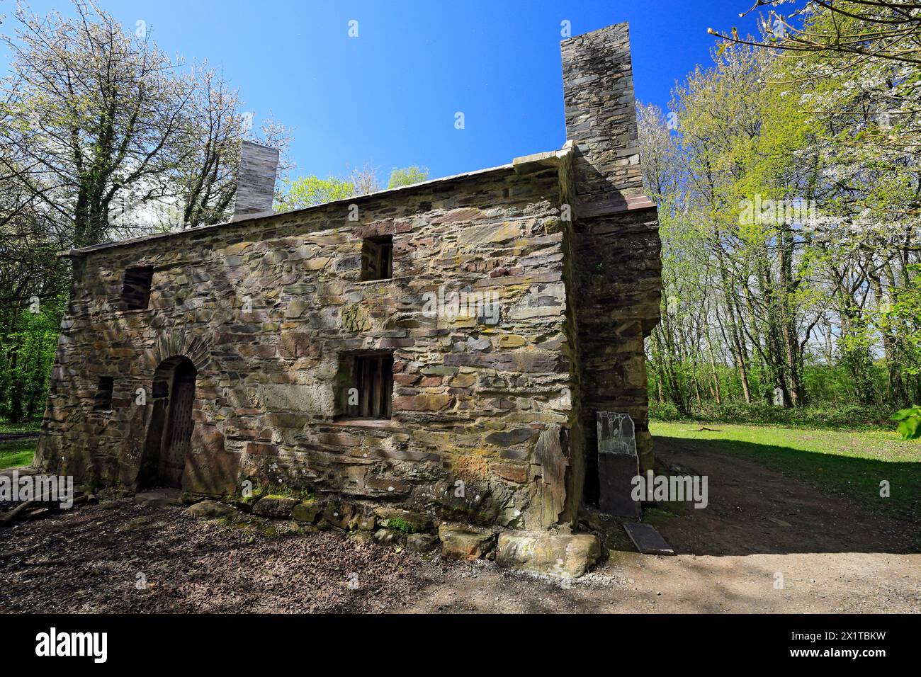 Y Garreg Fawr farmhouse, St Fagans National Museum of History/Amgueddfa ...