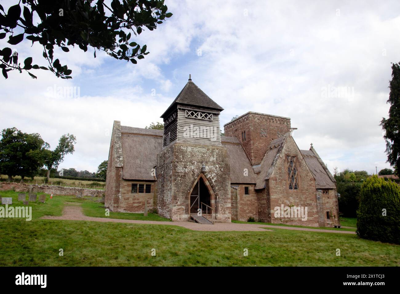 All Saints’ Church, Brockhampton, a Grade I listed building, was ...