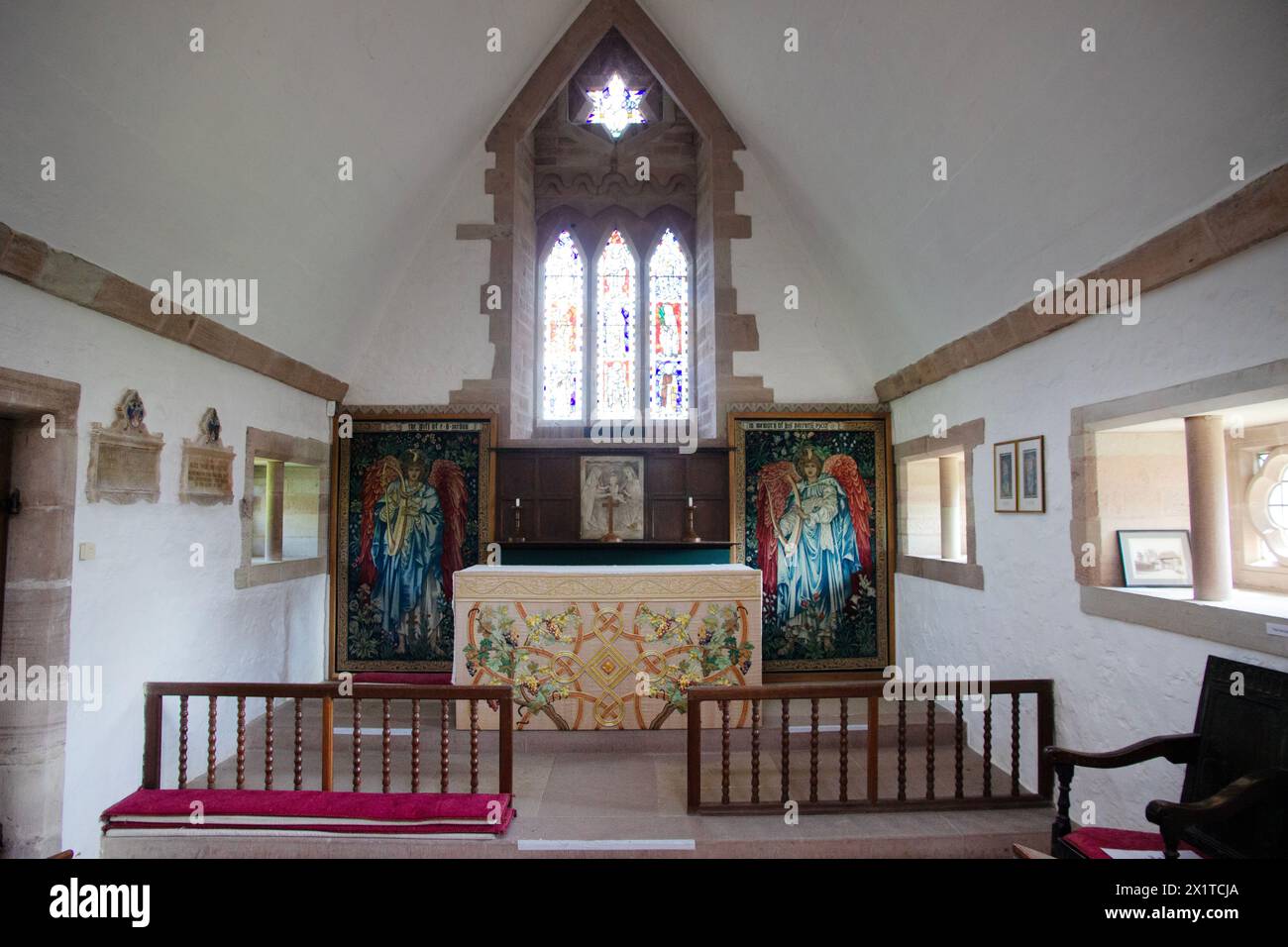All Saints’ Church, Brockhampton, a Grade I listed building, was ...
