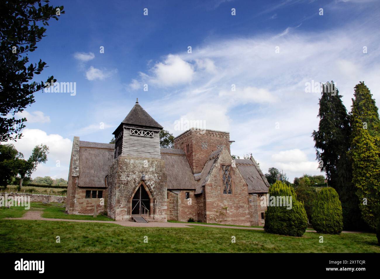 All Saints’ Church, Brockhampton, a Grade I listed building, was ...